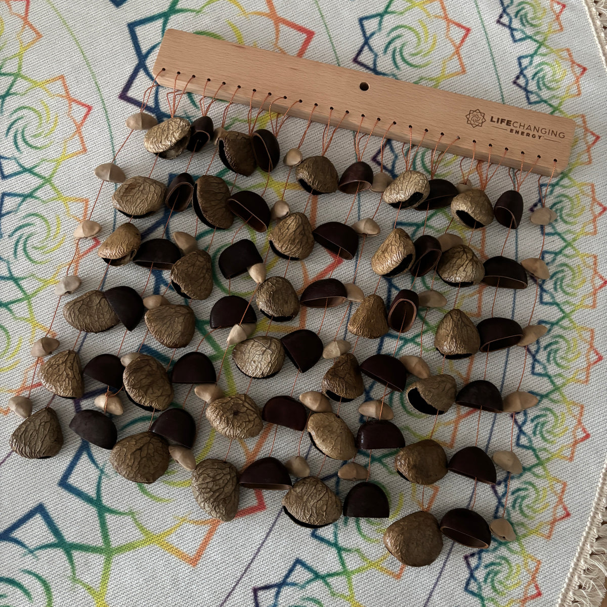 Nut Wind Chimes - Water and Rain sound + FREE STAND