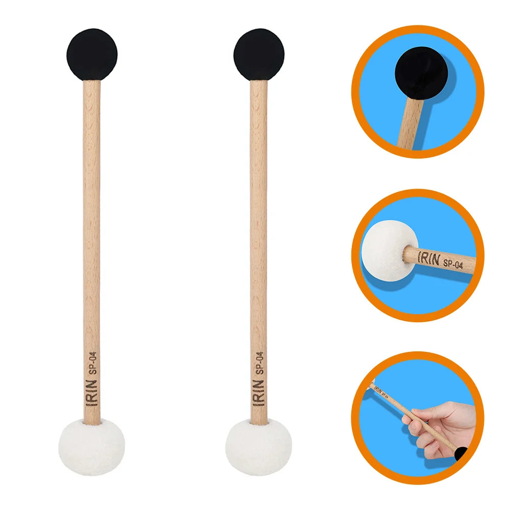 Double-Ended Rubber Felt Mallet